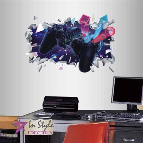 Toarti 3d Game Wall Decalsgaming Wall Stickers For India Ubuy