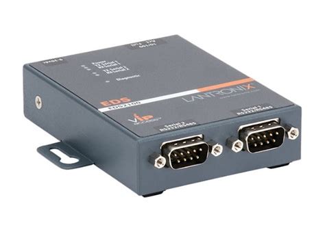 Lantronix Device Server Eds2100 2 Port Secure Rs232 422 485 Serial To Ip Et Ed2100002 01