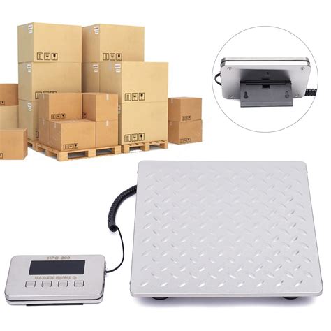 Denest 440lbs Capacity Digital Postal Scale Shipping Package Scale W