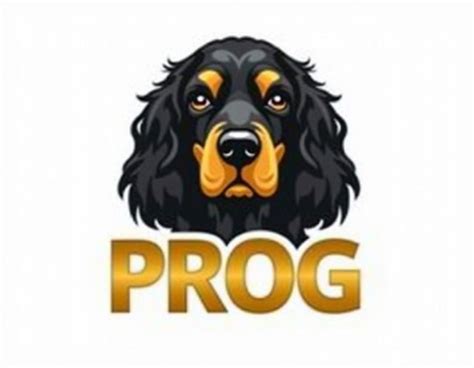 Elegant Cocker Spaniel Logo Design