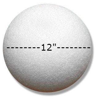Styrofoam Ball 10 The Compleat Sculptor The Compleat Sculptor Inc