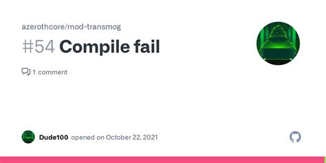 Compile Fail Issue Azerothcore Mod Transmog GitHub
