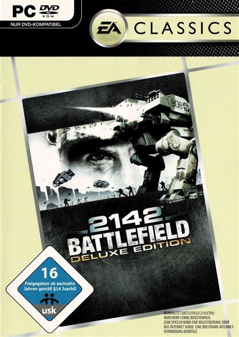 Battlefield 2142 Deluxe Edition 2007 Windows Box Cover Art Mobygames