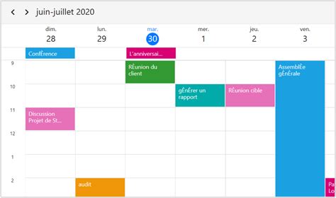 WPF Scheduler Event Calendar Control Syncfusion