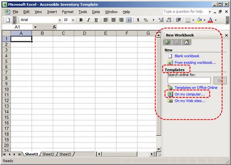 microsoft office 2003 excel templates