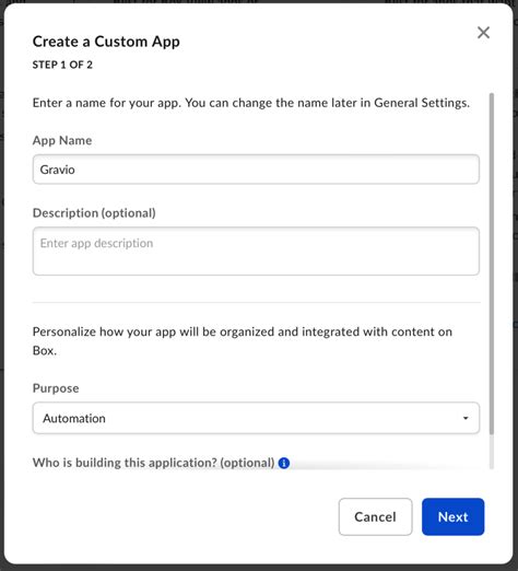 How To Set Up Box In Oauth 20 Gravio Documentation The Node Computing Platform 1