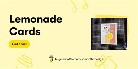 Lemonade Cards Buymeacoffee