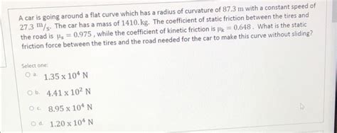 Solved What Is The Static Friction Force Between The Tired Chegg Com