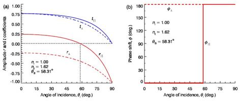 Explain Amplitude Coefficients And Phase Shift For External Reflection