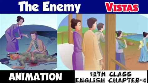 The Enemy Animation Video In Hindi Class English Vistas Chapter The Enemy By Pearl S