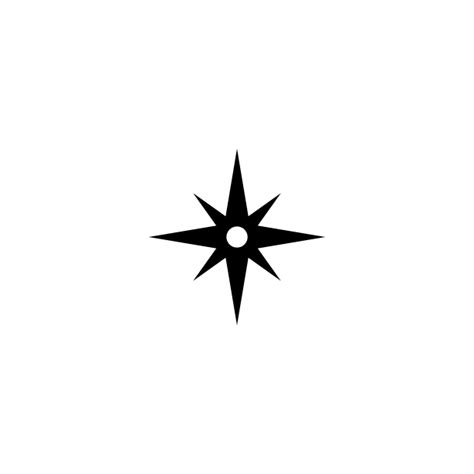 Compass Star Clipart