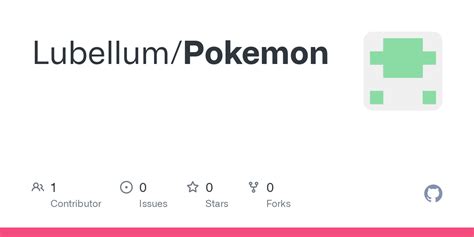 Github Lubellumpokemon