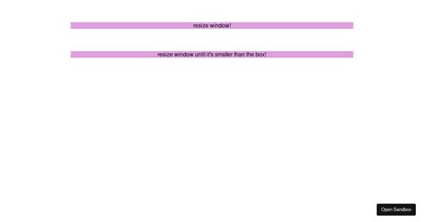 Gondel Resize Example Codesandbox