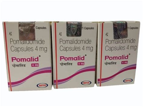 Pomalid Pomalidomide 4 Mg Capsules Packaging Type Bottle At ₹ 8000bottle In Nagpur
