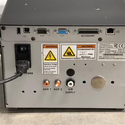 Tme Electronics Lt L015 F500af Worker Integra Leak And Flow Test System