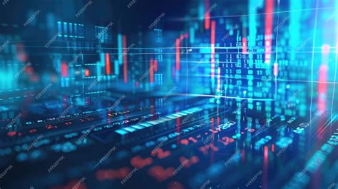 Stock And Forex Trading Chart Digits And Numbers Binary Data And Digital Code Concept Background