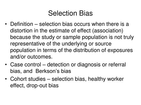 Differential Measurement Bias At James Jain Blog