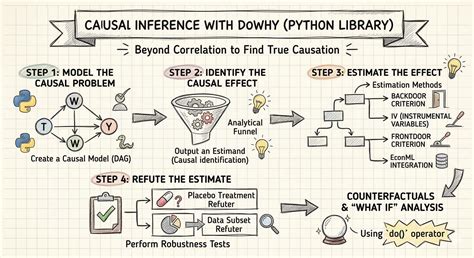 Introduction To Causal Inference The Dowhy Approach With The Lalonde