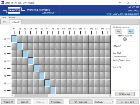 Pickering製品をlabviewで操作 ペリテックsi