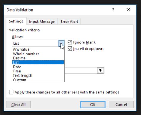 How To Add A Drop Down List To A Cell Daves Computer Tips