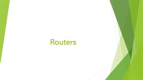 Ppt Routers Powerpoint Presentation Free Download Id 13066437