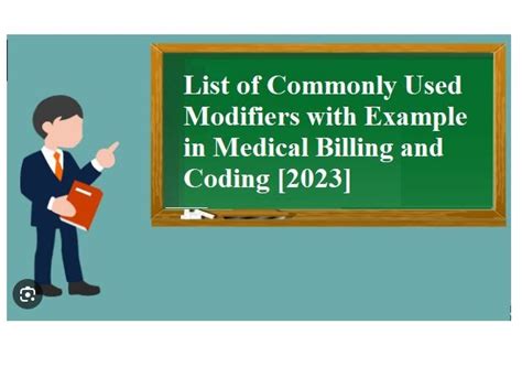 List Of Commonly Used Modifiers In Medical Billing And Coding 2023