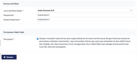 Cara Reset Passphrase Coretax Blog Online Pajak