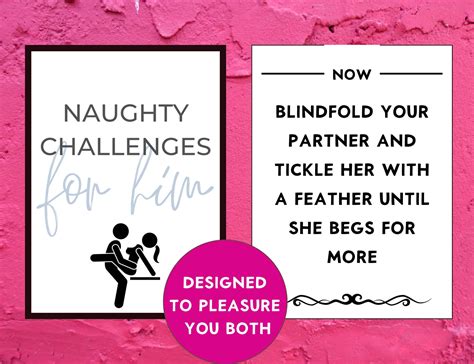 Sex Game Sex Challenges For Him And Her Printable Kinky Game For Couples Kinky Games