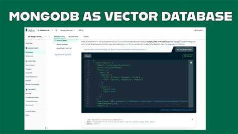 How To Use Mongodb For Vector Operations Akshay Ugale Posted On The Topic Linkedin