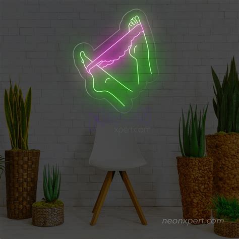 Aesthetic Female Body Neon Sign Sexy Girl Led Light For Contemporary