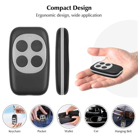 Multi Frequency Copy 4Ch Wireless Rf Remote Control Switch EMylo