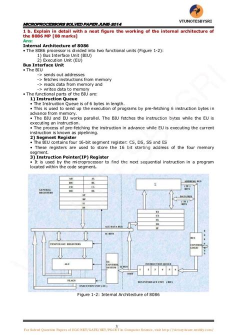vtu 4th sem cse microprocessors solved papers of june 2014 and june 2015