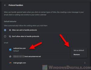 How To Set Default Email Client Mailto In Chrome