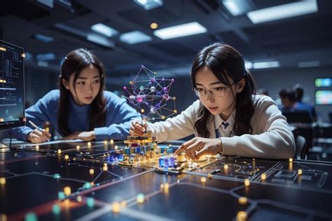 Premium Ai Image Quantum Computing Education Navigating The World Of
