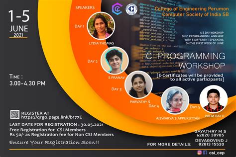 Github Sreenathpranavc Workshop C Programs For Beginners Csi Worksop