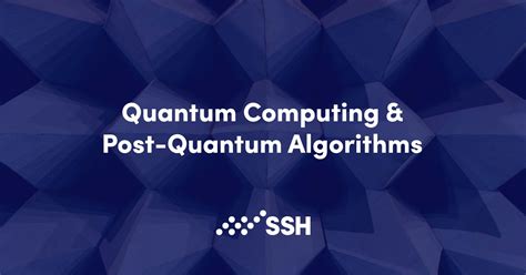 Quantum Computing And Post Quantum Algorithms