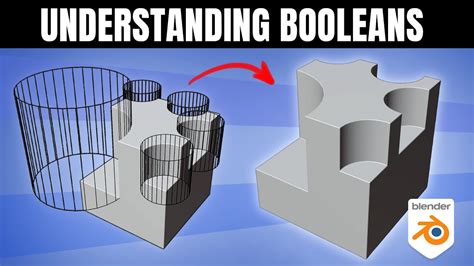 demystifying booleans a beginner s guide blender 4 youtube