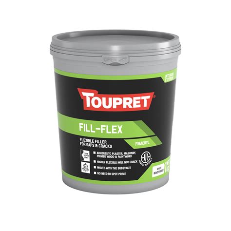 Toupret Fill Flex 1kg Fibacryl Ryalls Decorating And Building Supplies