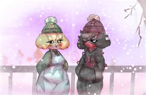 Isabelle And Cherry By Flareyflurry On Deviantart