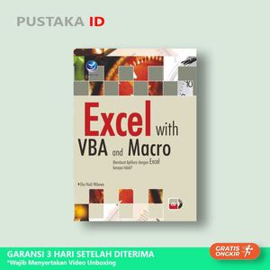 Jual Excel With VBA And Macro Membuat Aplikasi Dengan Excel Kenapa Jakarta Barat Gea
