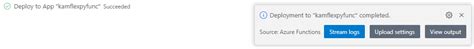 Python Module Not Found Azure Data When Deploying Azure Function
