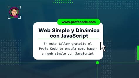 Como hacer un Sitio Web Dinámico con JavaScript Profe Code Tu Profe