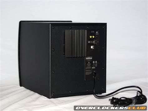 Closer Look Continued Logitech Z Cinema Surround Sound Speaker Review Page