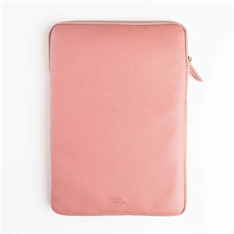 Pink Laptop Case Write Concept