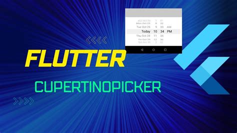 Flutter Cupertinopicker Return Text From Selected Value Learn How To