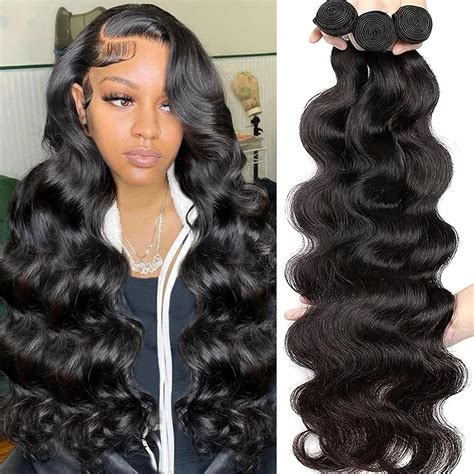 Human Hair Bundles 20 22 24 Inch Body Wave Bundles Human