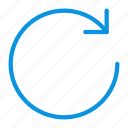 Clockwise Counter Rotate Icon Icon Search Engine