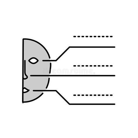 Hacker Biometric Identification Icon Can Be Used For Web Logo Mobile App Ui Ux Stock