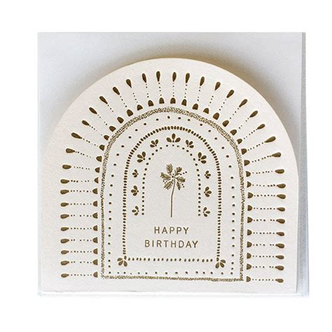 Happy Birthday Archie Card Blush