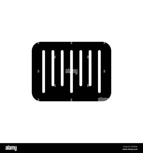 Barcode Glyph Icon E Commerce Sign Graph Symbol For Your Web Site
